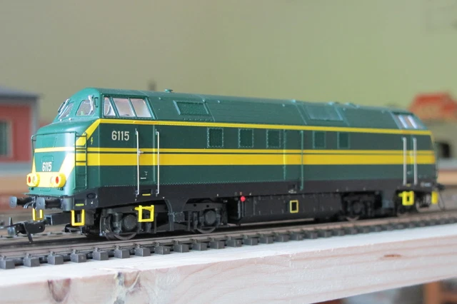 LOCOMOTIVE HO 6115 série 60 de la SNCB de LS-Models distribué par Van ...