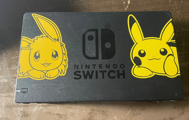 ORIGINAL NINTENDO SWITCH Ladestation Docking TV Dock Pikachu Edition ...