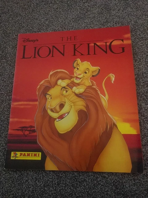 DISNEY THE LION King Panini Sticker Album 1994 £12.95 - PicClick UK