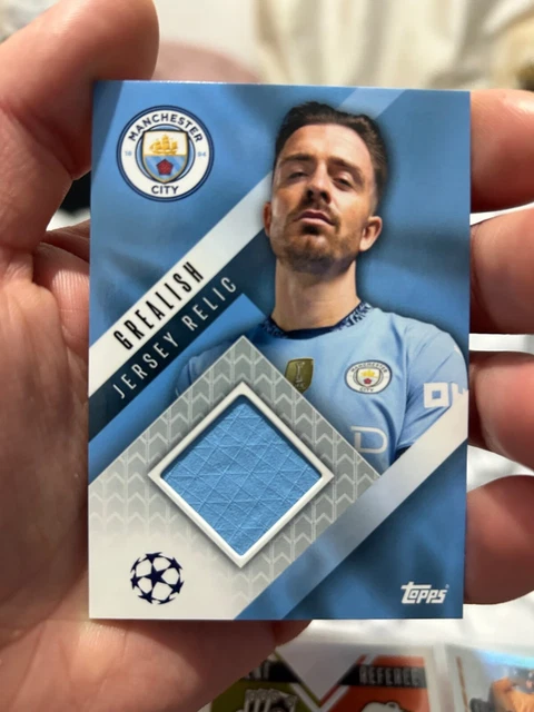 JACK GRELISH WORN jersey relic limited edition card £73.52 - PicClick UK