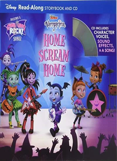HOME SCREAM HOME (Disney Vampirina: Read-Along Storybook and CD) £9.39 ...