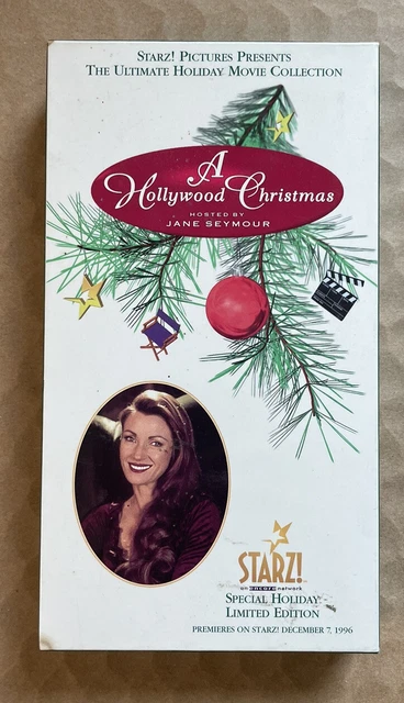 A HOLLYWOOD CHRISTMAS with Jane Seymour (VHS, 1999, Starz!) £7.49 ...