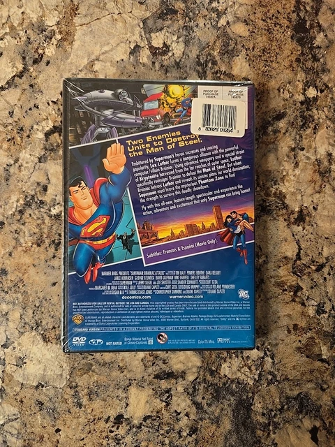 SUPERMAN - BRAINIAC Attack - Original Movie - DVD - Brand New, Factory ...