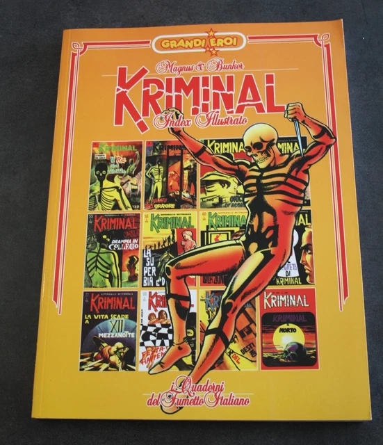 KRIMINAL INDEX ILLUSTRATO di Paolo Ferriani, Magnus & Bunker ,1994 EUR ...