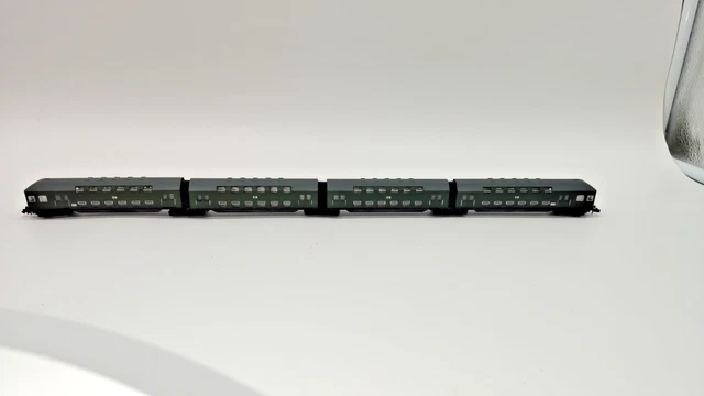 NARROW GAUGE 9MM Piko Modell Bhan- U Bhan Green Double Decker Passenger ...