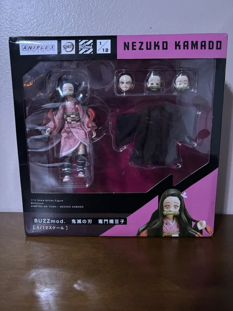 BUZZMOD DEMON SLAYER Kimetsu no Yaiba Nezuko Kamado 1/12 Aniplex Action ...