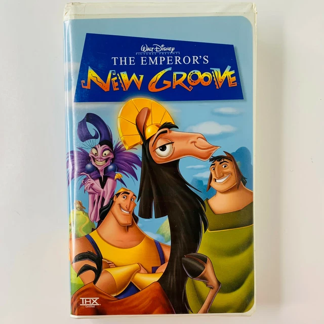 THE EMPERORS NEW Groove - Walt Disney Picture Presents Home Video VHS ...