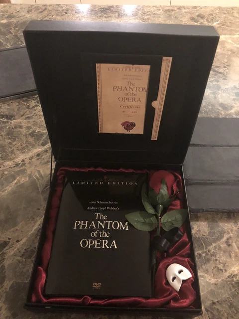 RARE PHANTOM OF The Opera Limited Edition DVD Box set Japanese Region 3 ...