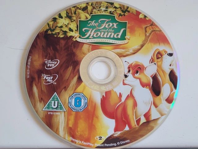 DVD - DISNEY The Fox And The Hound 25th Anniversary Edition ( Disc Only ...