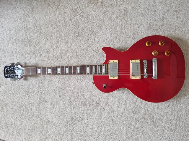 RED LES PAUL Standard Electric Guitar £308.76 - PicClick UK