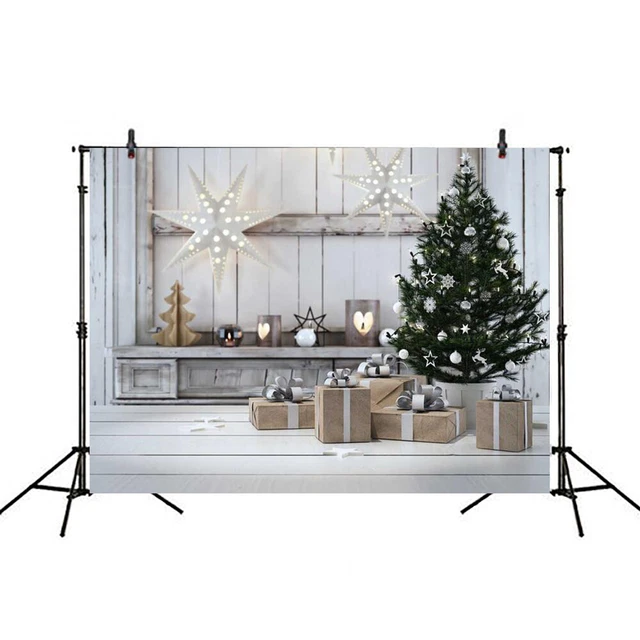 7X5FT WINTER SNOW Trees Photography Backdrop Photo Studio Background ...
