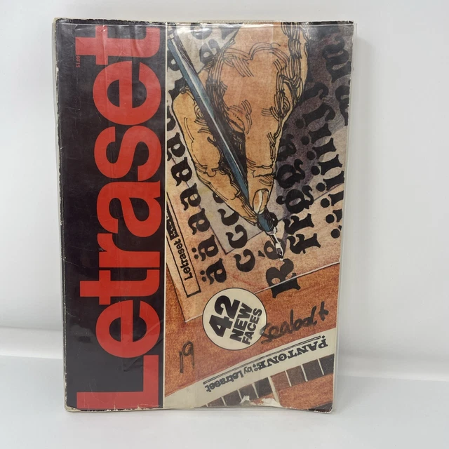 PANTONE LETRASET 1977 Book Catalog Fonts Graphic Design £11.80 ...