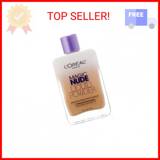 L'ORÉAL PARIS MAGIC Nude Liquid Powder Bare Skin Perfecting Makeup SPF ...