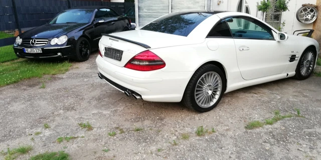 MERCEDES R230 SL Heckspoiler AMG SL55 SL63 SL500 SL350 EUR 99,00 - PicClick DE