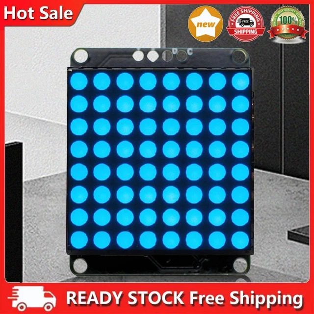Ht16k33 8x8 Dot Led Matrix Module Microcontroller Module Compatible For Arduino Eur 609