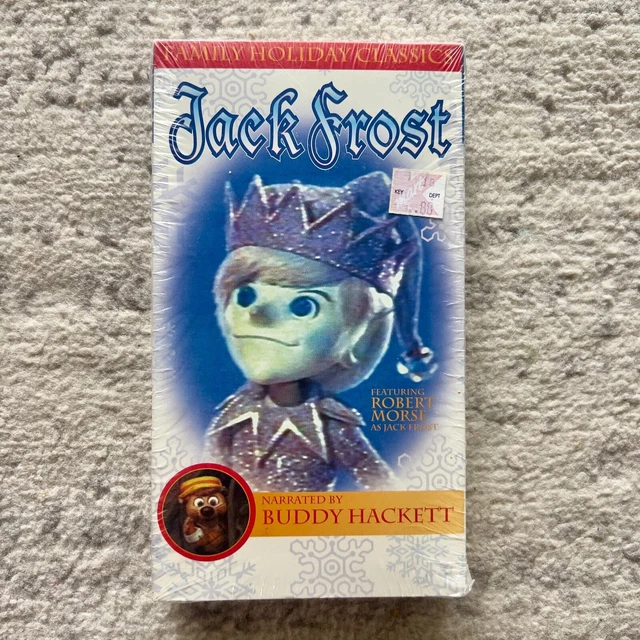 RARE SEALED JACK FROST VHS Animated Family Christmas Holiday Classic ...