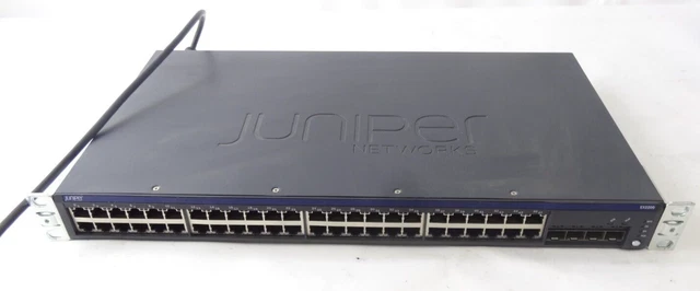 JUNIPER NETWORKS EX2200 Series Ethernet Switch Rackmountable £28.68 ...