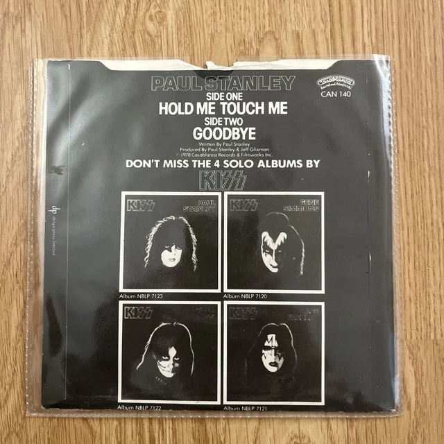 PAUL STANLEY 'HOLD Me Touch Me' Purple Vinyl 7" Single £31.88 - PicClick UK