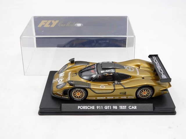 FLY PORSCHE 911 GT1 98 #1 Test Voiture slot car Model 1:32 Ref. A73 MIB ...