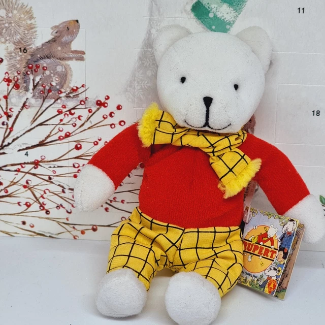 ORIGINAL RUPERT THE Bear Soft Toy Collectable New With Tags Rare ...