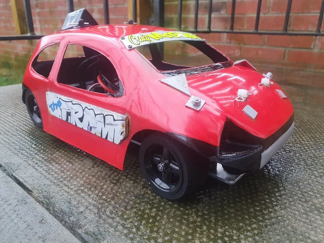 FORD KA 711 RC Micro Banger Racing Karosserie Standard Radstand Kamtec ...