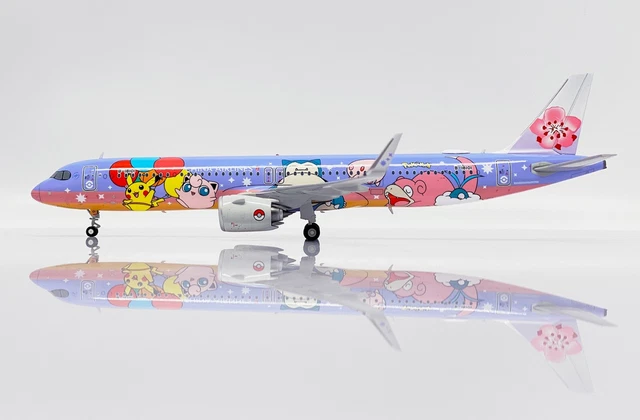 JC WINGS 1:200 China Airlines Airbus A321neo “Pikachu Jet” B-18101 ...
