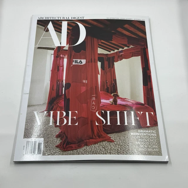 ARCHITECTURAL DIGEST AD Magazine Nov 2025 - Vibe Shift Cover - Brand New £6.44 - PicClick UK