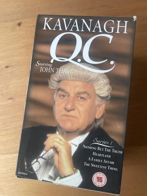 KAVANAGH QC SERIES 1 VHS Box Set - 4 Tapes. John Thaw Carlton Video £6. ...