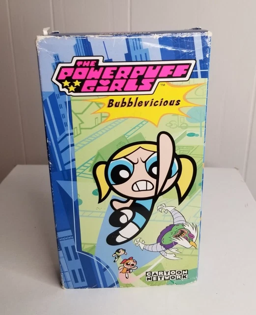 THE POWERPUFF GIRLS Bubblevicious VHS 2000 Cartoon Network Classic ...