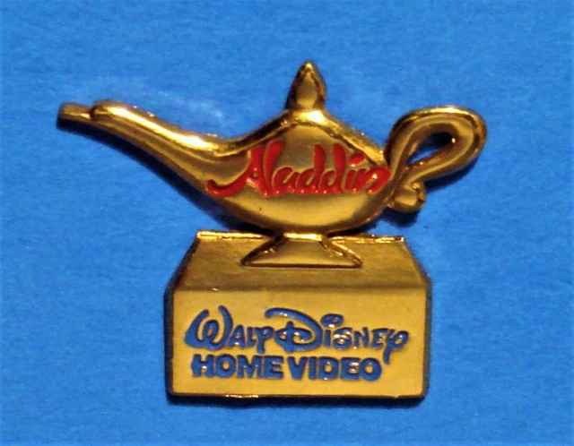 WALT DISNEY HOME Video - Magic Genie Lamp - Aladdin Movie - Vintage ...