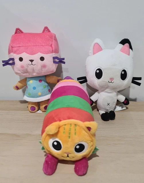 GABBY'S DOLLHOUSE CURR-IFIC Pandy Paws Pillow Cat Plush Toy Stuffed ...