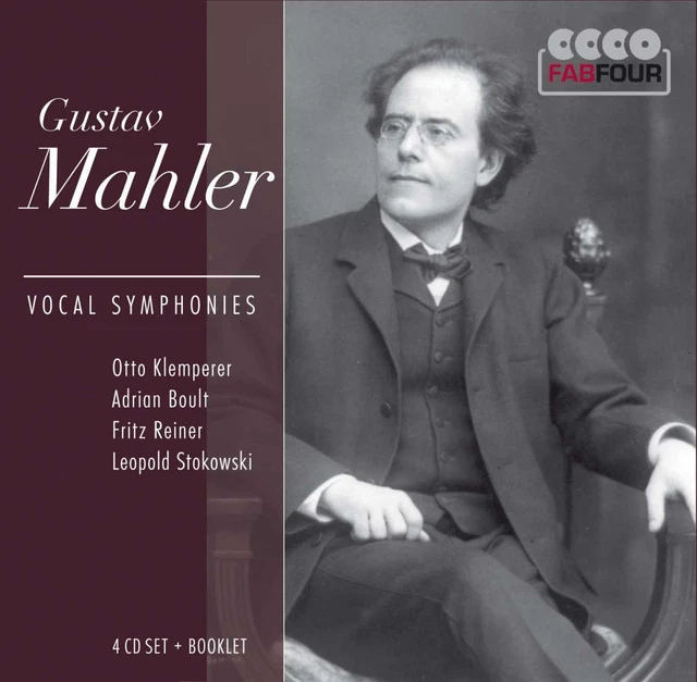 GUSTAV MAHLER GUSTAV Mahler: Vocal Symphonies (CD) Box Set EUR 13,97 - PicClick FR