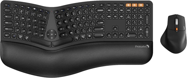 PROTOARC EKM01 PLUS Ergonomic Wireless Keyboard & Mouse Combo – USED ...