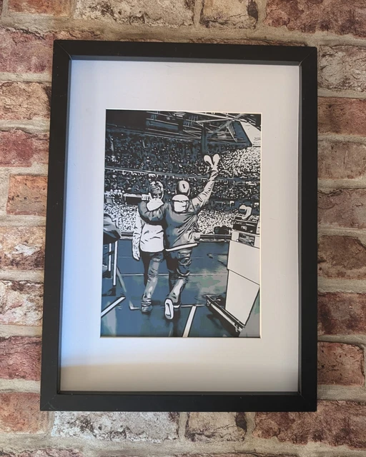 OASIS LIAM GALLAGHER Noel Gallagher 2025 Pop Art Design Print Wall Art ...