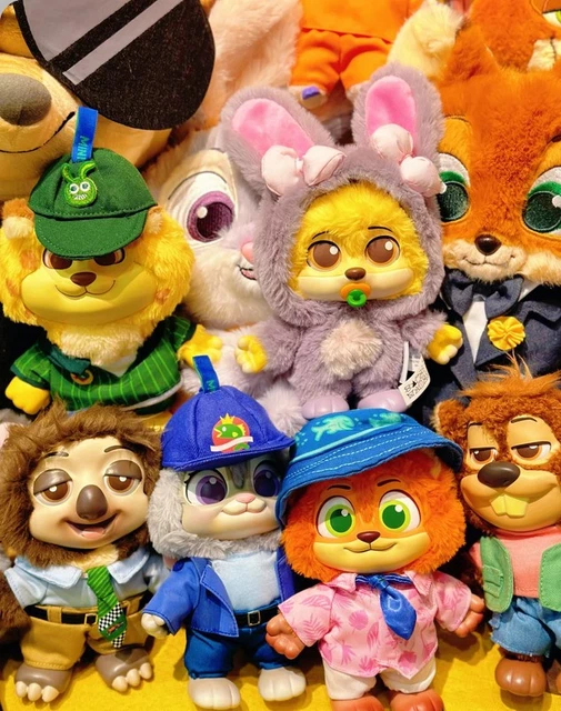 MINISO DISNEY ZOOTOPIA Residents Series Confirmed Blind Box Plush ...