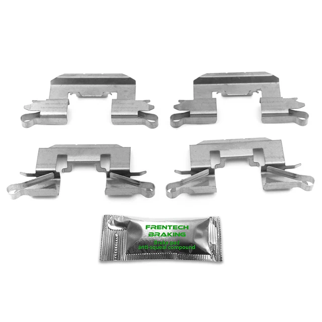 FOR FORD FIESTA (2008-2017) Front Brake Pad Fitting Kit Anti-Rattle ...