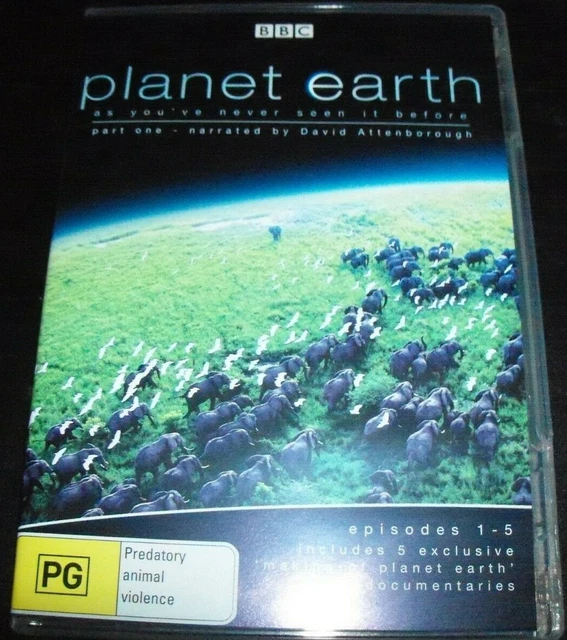 PLANET EARTH PART One (Narrated David Attenborough) (Aust Reg 4) DVD ...