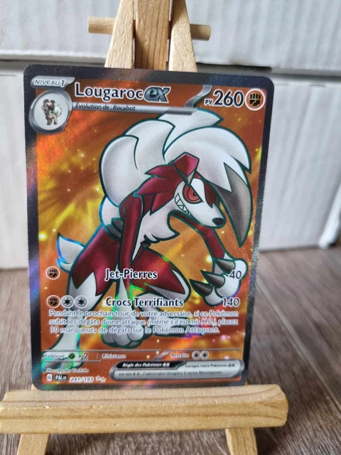 CARTE POKEMON LOUGAROC Ex 241/193 Secrete FA/ Evolutions à Paldea Fr ...
