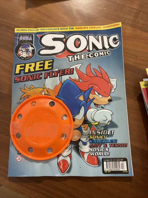SONIC THE COMIC Fleetway Issue 213 Rare Free Gift £19.95 - PicClick UK