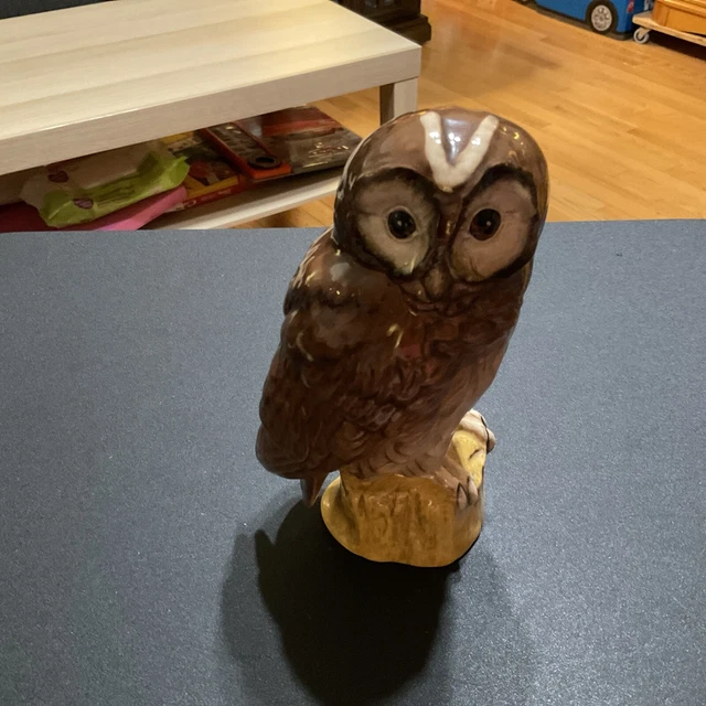 ROYAL DOULTON TAWNY Owl Whyte & Mackay Whisky Flask Decanter empty $68. ...