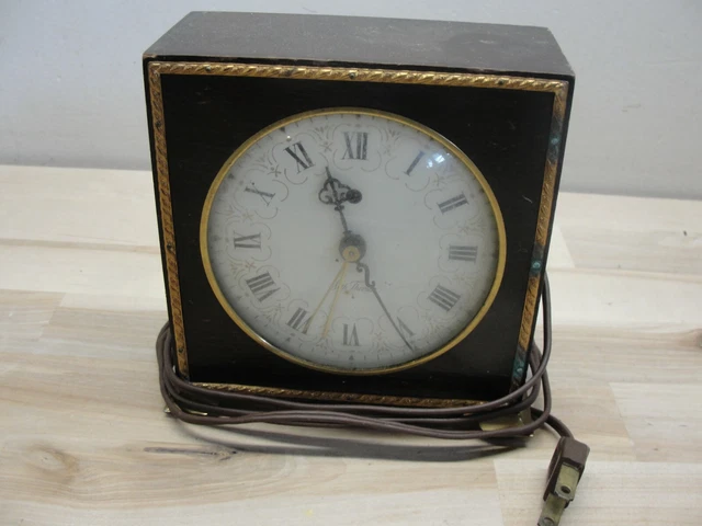VINTAGE SETH THOMAS Electric Clock Model Ss7-Q ~ Doesn't Work £9.44 ...