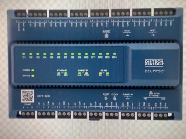 DISTECH CONTROLLER ECY-600-C1 with ECLYPSE Building Intelligence ...