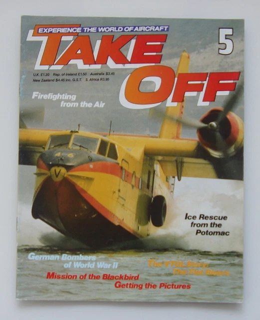 TAKE OFF MAGAZINE Volume 1 Issue 5 Aerospace Publishing $10.50 ...