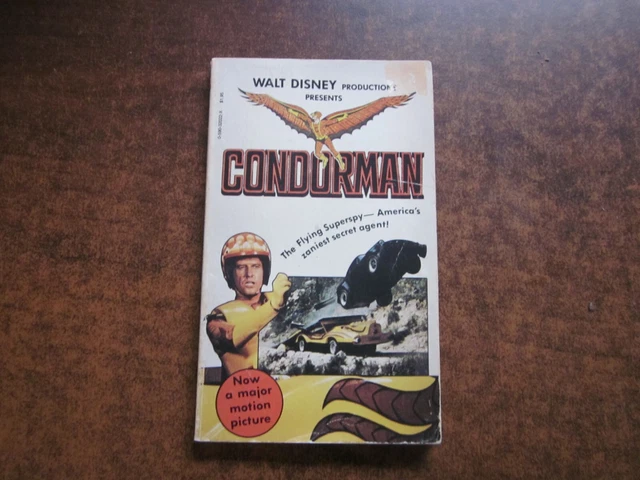 CONDORMAN BY JOE Claro Walt Disney Film Photos Book 1981 Paperback $10. ...