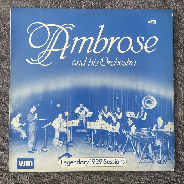 AMBROSE & HIS Orchestra~Legendary 1929 Sessions~1980 Uk 20-Track Mono ...