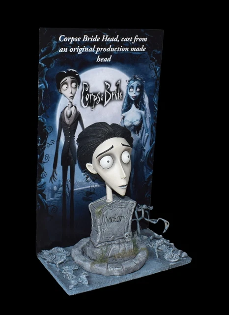 CORPSE BRIDE 2005 Victor Van Dort Puppet Head 'Cast Directly From the ...