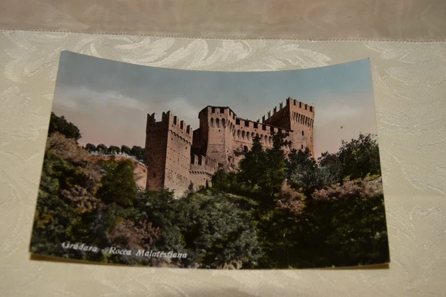 CARTOLINA GRADARA ROCCA Malatestiana 1954 (GI520) ^ EUR 3,00 - PicClick IT