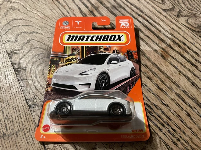 MATCHBOX 70 YEARS Tesla Series Tesla Model Y In White #89/100 EUR 1,25 ...