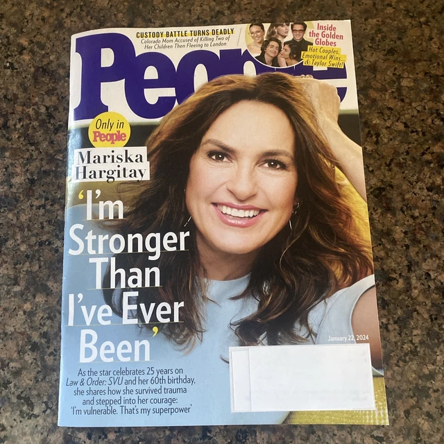 People Magazine January 22 2024 Mariska Hargitay 5 48 Picclick Uk
