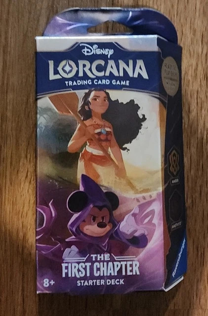 DISNEY LORCANA THE First Chapter TCG Starter Deck (Amber - Amethyst ...